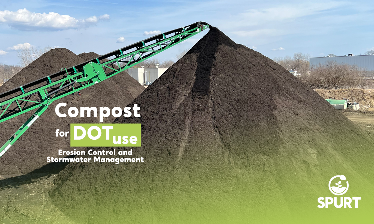 Compost for DOT use: Erosion Control and Stormwater Management - Spurt